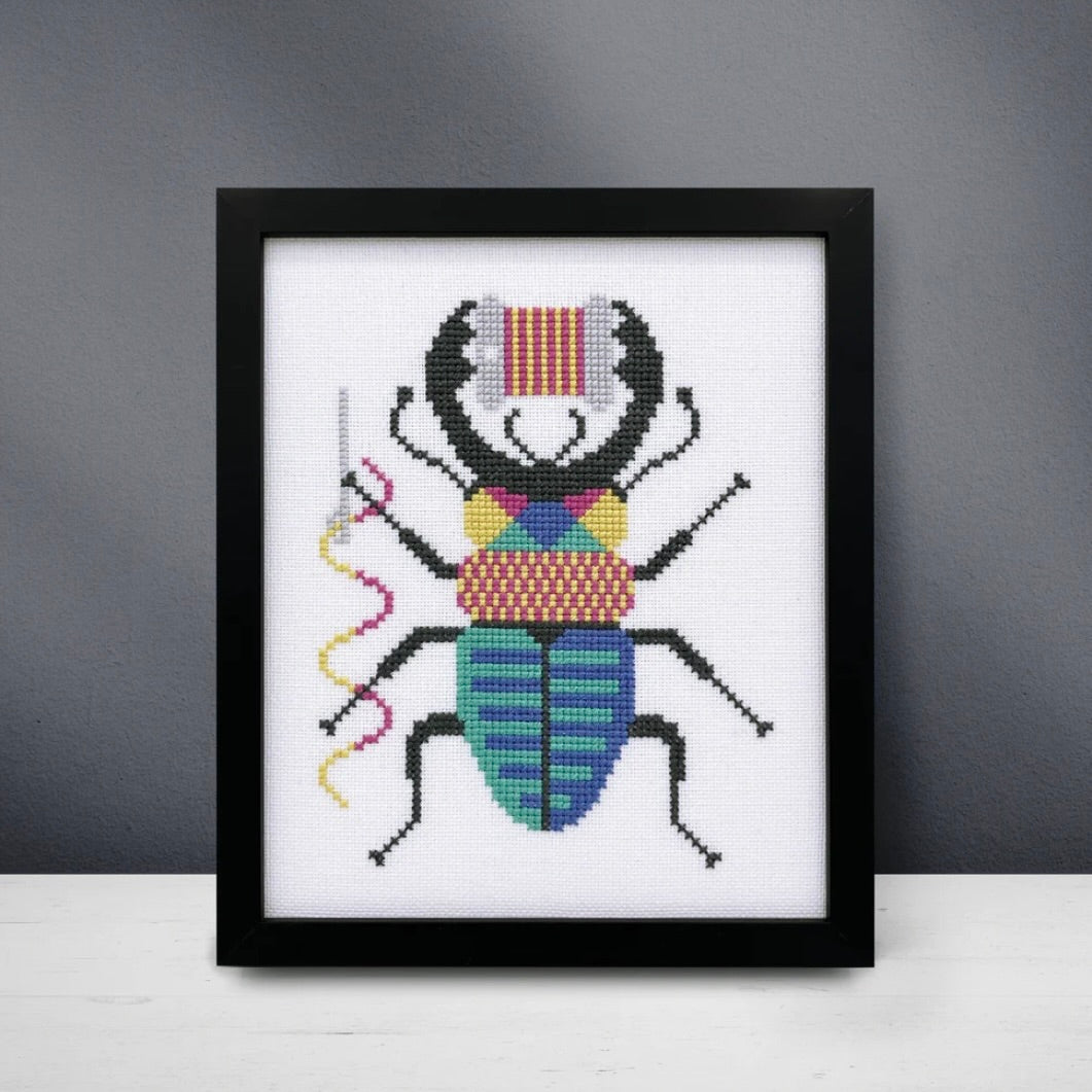 Stitchy Bug Cross Stitch Pattern – The Wild Hare Haberdashery