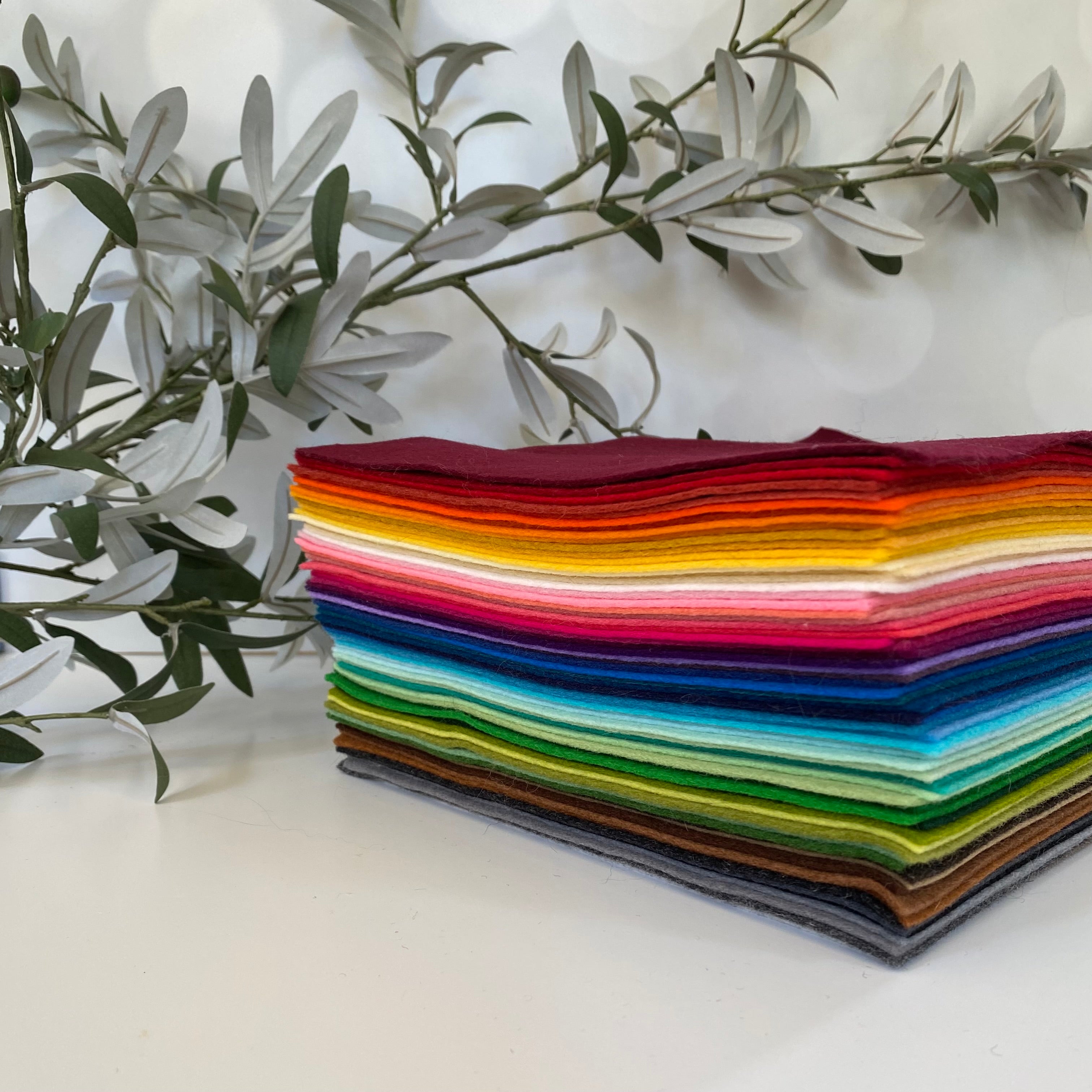 100% Merino Wool Felt ~ Warm Colors – The Wild Hare Haberdashery